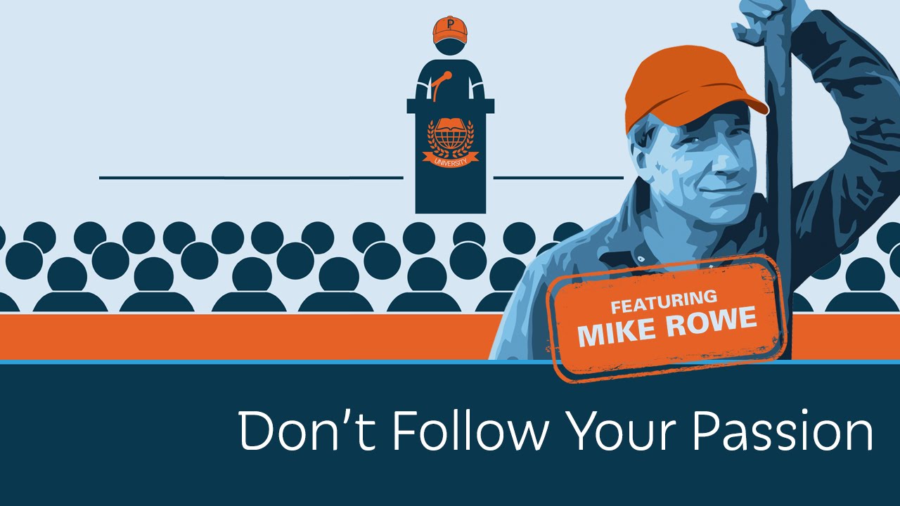 Don't Follow Your Passion - YouTube - William Levins